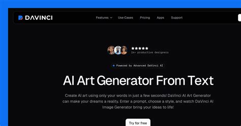 Davinci Best Ai Art Generator
