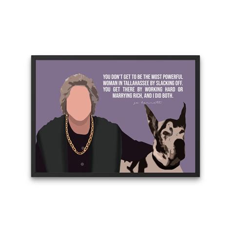 Jo Bennett The Office Tv Show Funny Quote And Portrait Poster Etsy