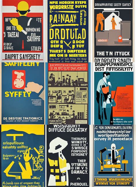 Workplace Safety Poster Stable Diffusion OpenArt