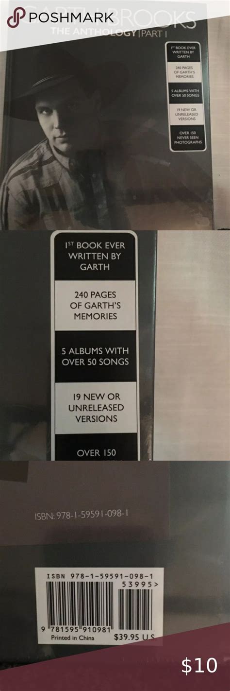 Garth Brooks The Anthology Part Book CDs