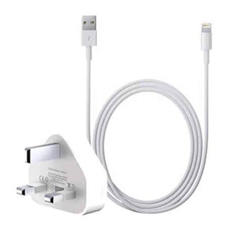Official Apple 5W Mains Charger A1399 Lightning Cable MD818 For