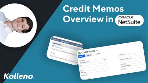 Netsuite Tutorial Credit Memos Overview In Netsuite Youtube