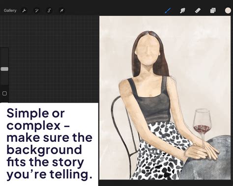How To Draw Faceless Portrait In Procreate Brush Galaxy