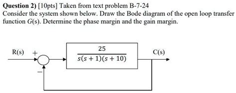 SOLVED Question 2 1Opts Taken From Text Problem B 7 24 Consider The
