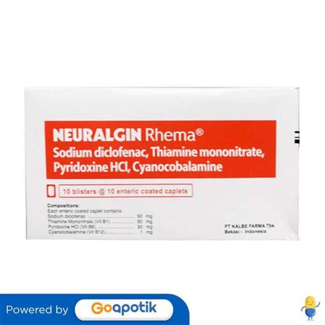 Jual Neuralgin Rhema Box 100 Kaplet Di Seller Apotek Sinar Jakarta Daya Kota Makassar Blibli