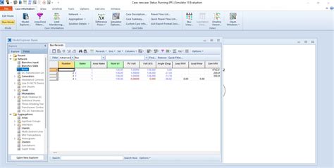 perform the load flow analysis using power world simulator