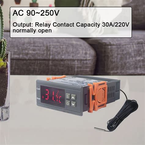 Generic Thermostat 220v 30a 30~300 Celsius Digital Temperature
