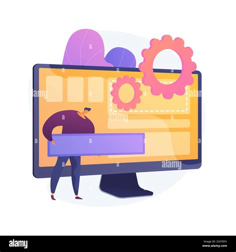 Software Development Vector Concept Metaphor Stock Vector Image Art Alamy