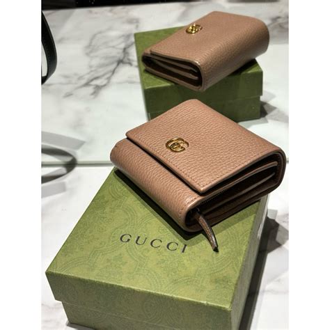 Gucci 古馳 Gg Marmont系列 粉紅色米色 Mercari 日本購入 蝦皮購物