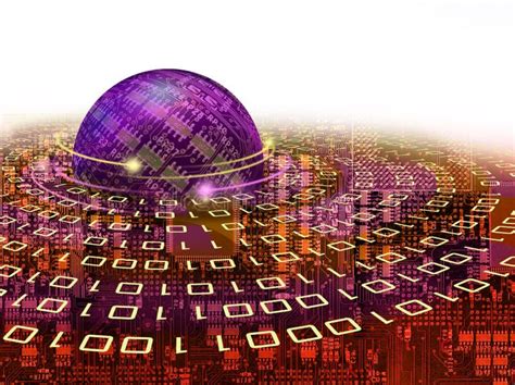 Binary Code Orange Stock Illustrations 2218 Binary Code Orange Stock