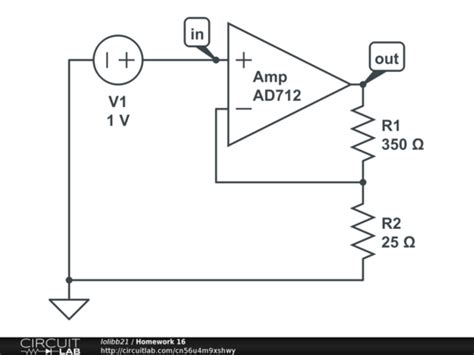 Homework CircuitLab