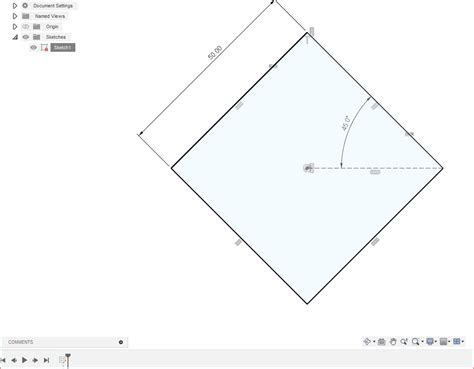 Solved Beginner Question To Fully Define Square With Fillets Autodesk Community