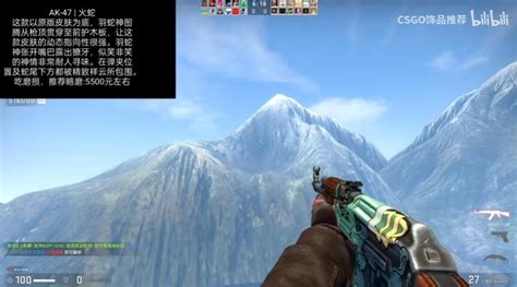 【csgo】推荐八款手感超好的ak皮肤，枪枪爆头不是梦，roll奖详情在简 哔哩哔哩