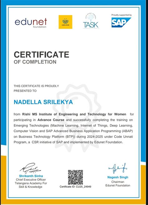 sap codeunnati emergingtechnologies machinelearning deeplearning