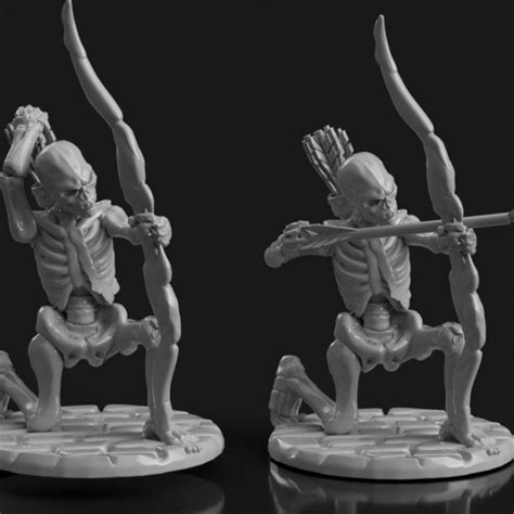 D Printable Skeletal Army By Matt Mason