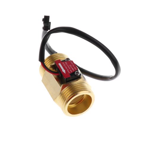 G1 Hall Effect Liquid Water Flow Sensor Switch Flow Meter Wish