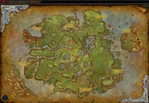 New Map of Amidrassil and Belameth on the Patch 10 2 5 PTR Notícias