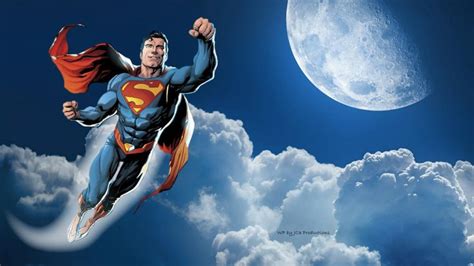 Superman In The Clouds Cool Superman Wallpapers Cloud Wallpaper