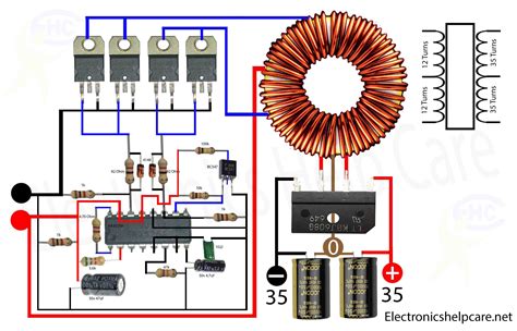 Inverter For Amplifier Electronics Help Care In Electrical