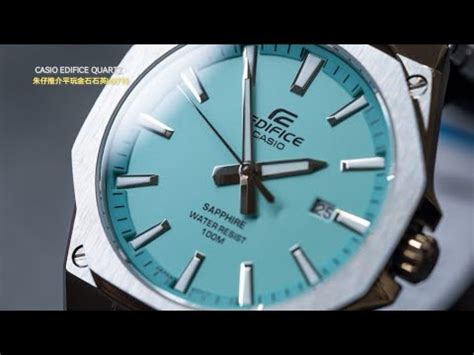 Casio Edifice M Mm Tiffany Blue