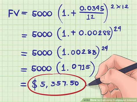 How To Calculate Compound Interest Steps With Pictures