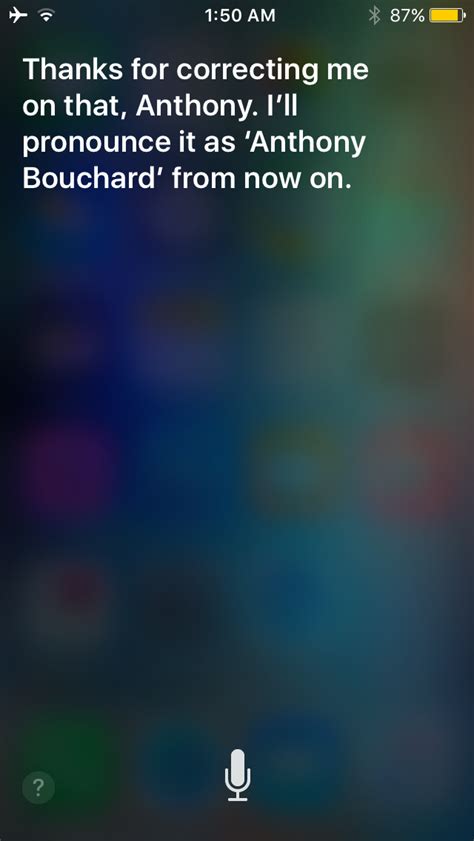 Comment Corriger La Prononciation De Votre Nom Par Siri Guide