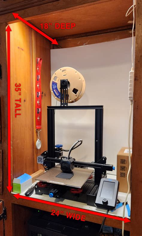 Is This 3d Printer Cubby Big Enough For A Bambu Rbambulab