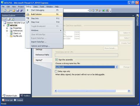 encrypt a file from ssis using the advanced encryption standard aes