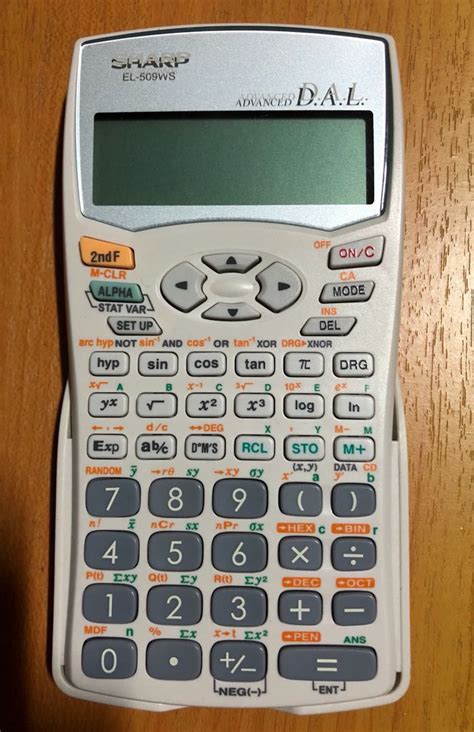 Sharp Scientific And Statistic Calculator Hobbies And Toys Books