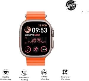 Shopsmart T Ultra Smart Watch With Advanced Bluetooth Calling Heart Rate Tracking Smartwatch