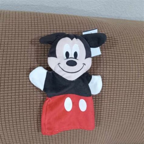 Mickey Mouse Hand Puppet Etsy