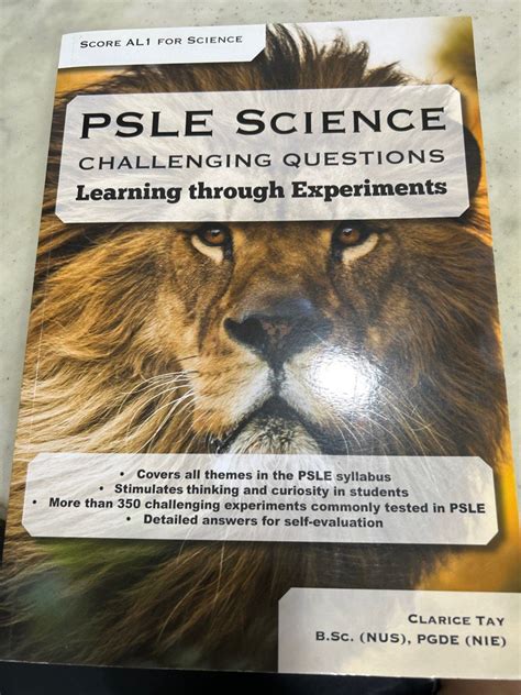 Psle Science Learning Through Experiments Hobbies And Toys Books