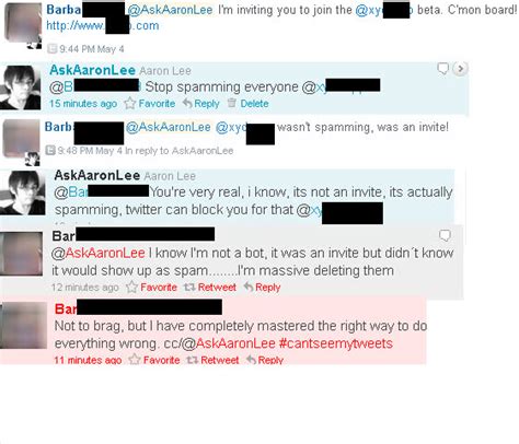 Stop Spamming Me With Links To Your Business