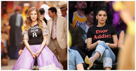 Kendall Jenner Wears Dior Addict T Shirt On Snapchat Teen Vogue