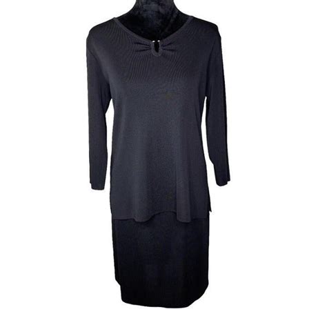 Misook Black Skirt Suits For Women Mercari