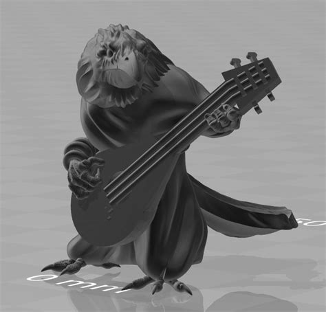 Free 3d File Kenku Bard・3d Printer Model To Download・cults