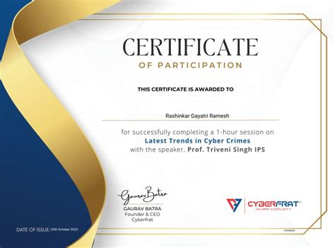 Gayatri Rashinkar On Linkedin Gayatri100days Cybersecurity Cybercrime Infosec Cyberfrat