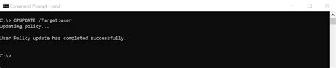 Gpupdate Group Policy Update Syntax Parameters And Examples