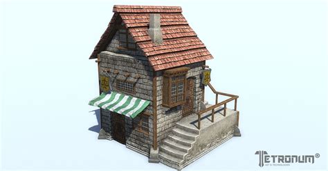 Medieval Store 3d Historic Unity Asset Store