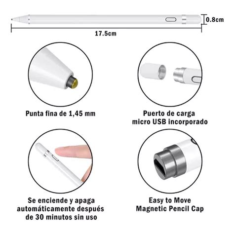 Lápiz Óptico Para Ipad Ios Tablet Android Stylus Usb C Easytech Store