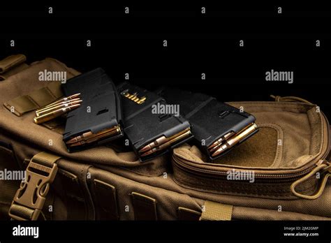 Cartridges And Clips For A Rifle Or Carbine Ammunition For Weapons