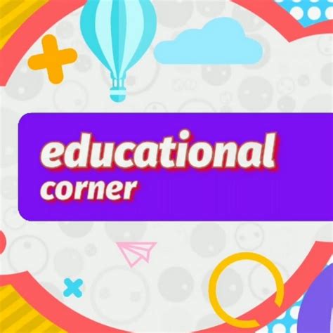 Educational Corner Youtube