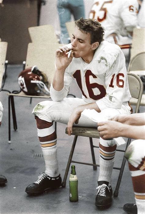 Len Dawson Qb Of Kc Chiefs Halftime Of Super Bowl 1 Jan 15 1967