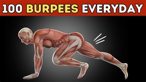 What Happens To Your Body When You Do 100 BURPEES Every Day Benefits