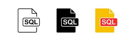 데이터베이스 줄 아이콘입니다 프로그래밍 언어 파일 소프트웨어 작업 액세스 오피스 제품군 기록 보관 데이터 구성 선에 있는 벡터 아이콘 흰색 배경에 검은색과 화려한 스타일 0