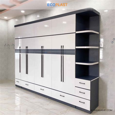 Tủ Quần Áo Ecoplast Tdv133 Tấm Nhựa Ecoplast