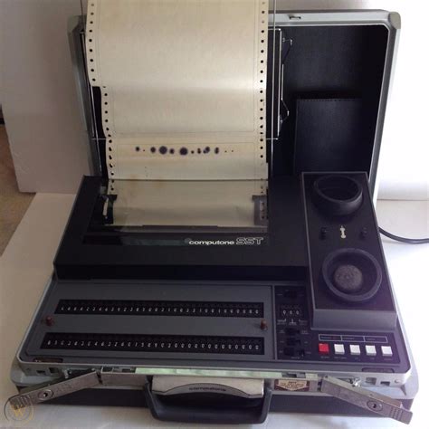 Computone Systems Sst Teletype Computer Mainframe Portable Briefcase