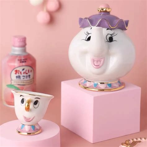 Чайный набор Красавица и Чудовище Bandai Aliexpress