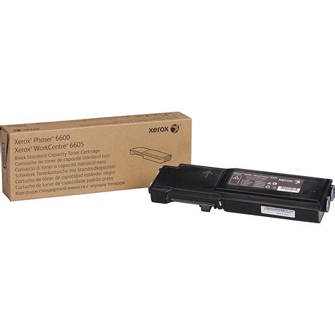 Xerox Phaser 6600 Workcentre 6605 Black Standard Capacity Toner Cartridge 3 000 Pages