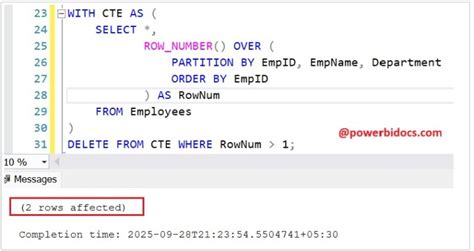 How To Find And Remove Duplicate Records In Sql And Keep Only One Record Power Bi Docs